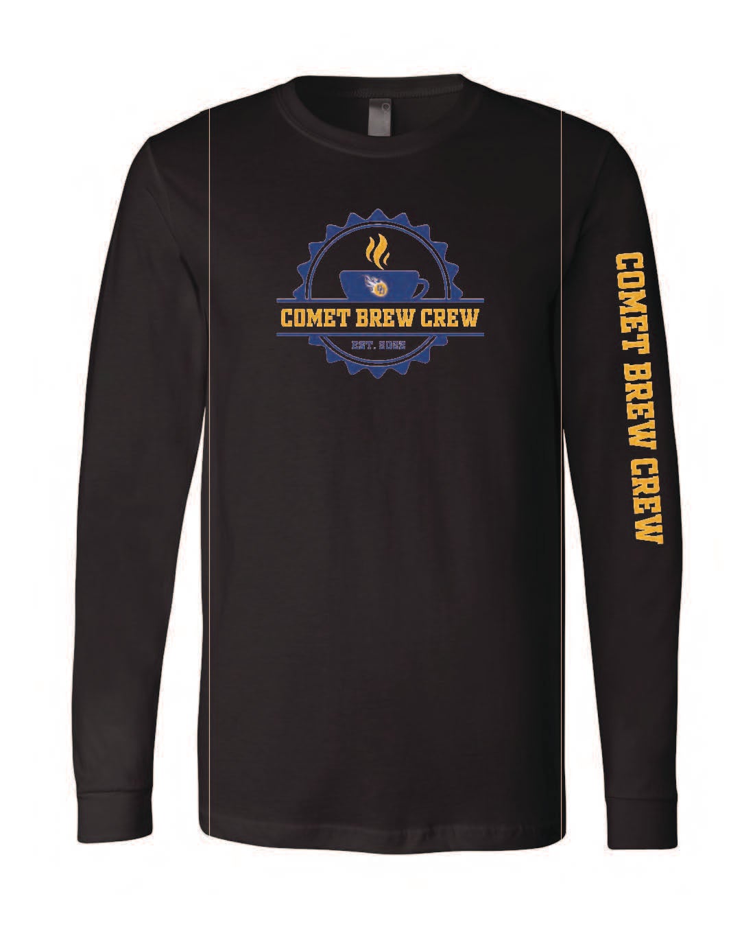 Comet Brew Crew Canvas Soft Style Long Sleeve Shirt
